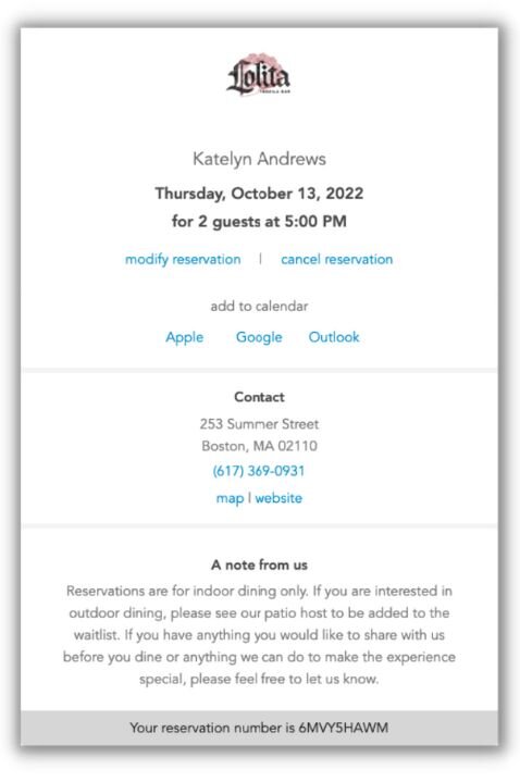 Restaurant Reservation Email Tips: Boost Retention & Reduce No-Shows