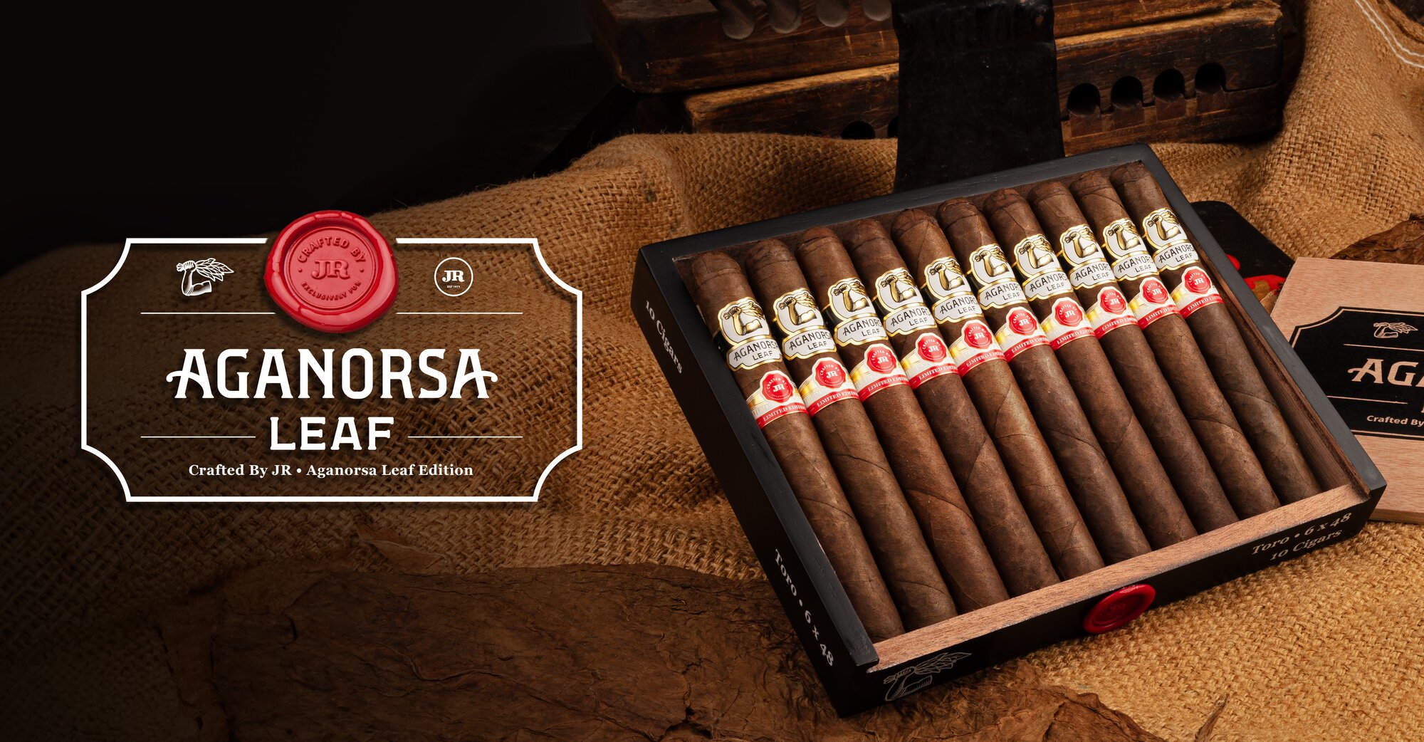 Aganorsa Leaf Edition Cigars - Crafted by JR | JR Cigars