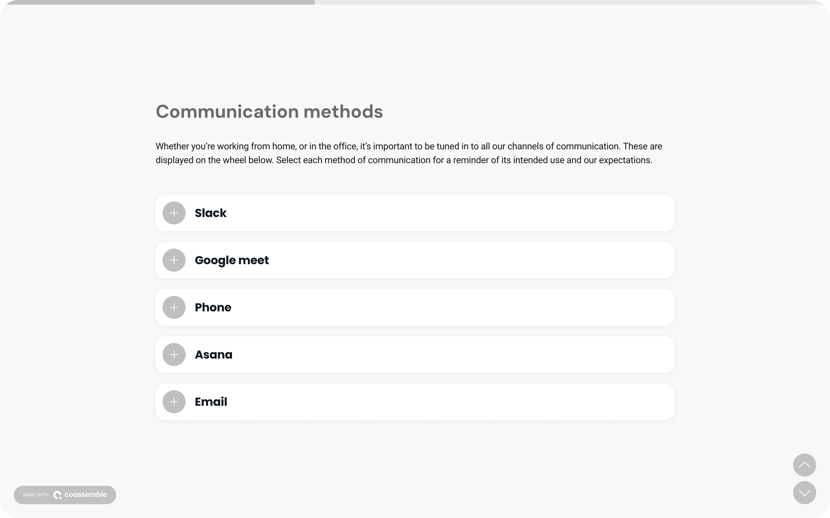 Remote work policy template - Coassemble Remote work policy template - Coassemble