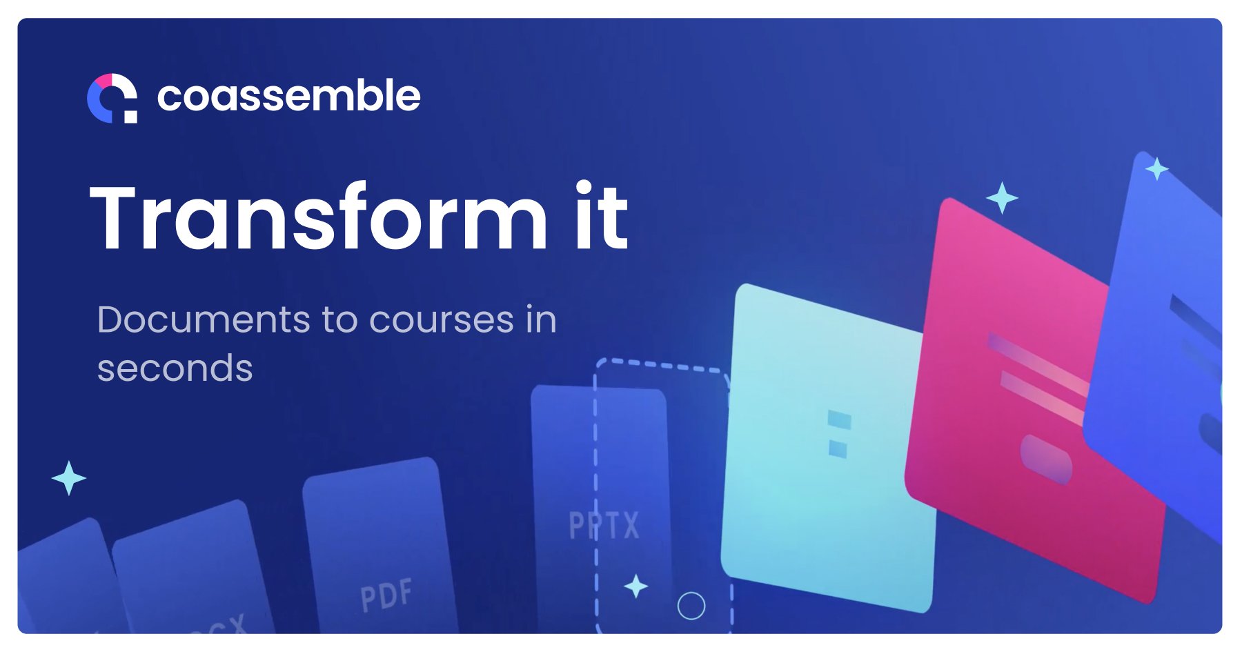 Transform with Coassemble - Coassemble