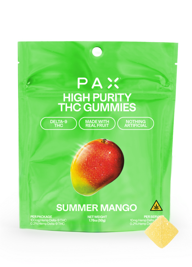 PAX High-Purity THC Gummies
