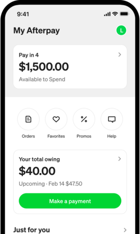 Single Use Payments | Afterpay