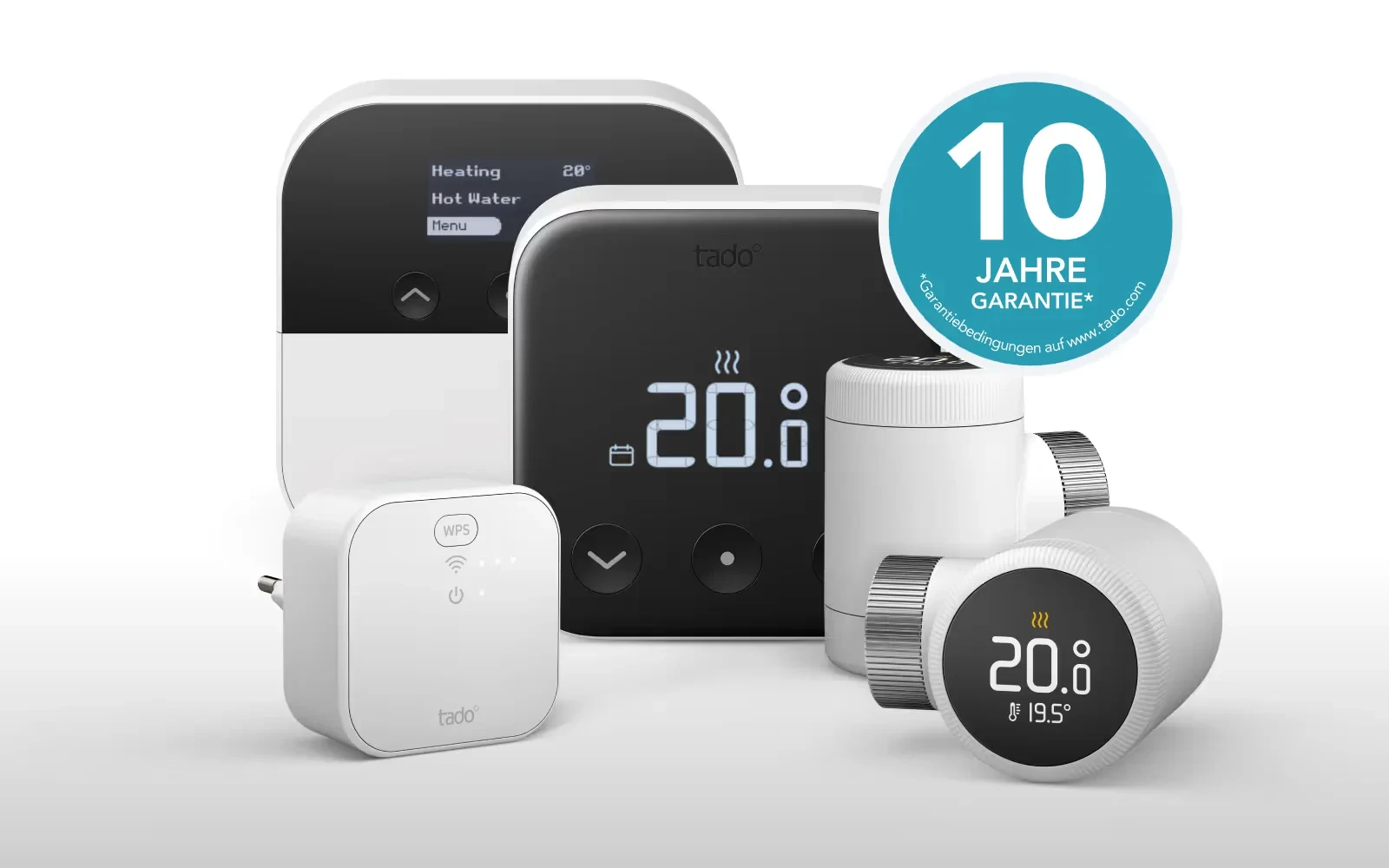 tado° X Smartes Heizkörper-Thermostat - 3er-Set + Funk-Temperatursensor ...