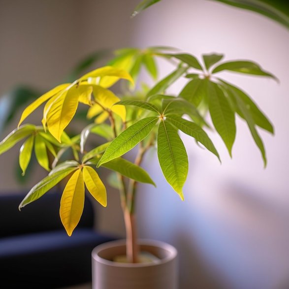 Why Does My Money Tree Have Yellow Leaves? | easyplant