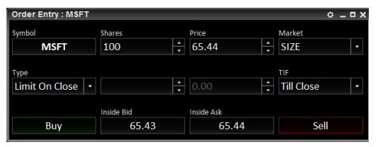 Lightspeed Trader Guide | Market and Limit Orders