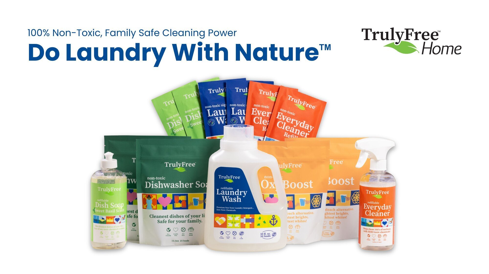 Non-Toxic, Family-Safe, Refillable Laundry & Cleaning Products | Truly ...