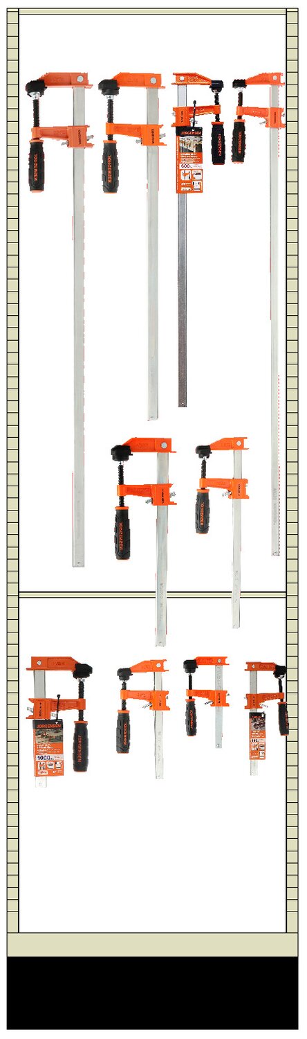 2' Pony Jorgensen Bar Clamps