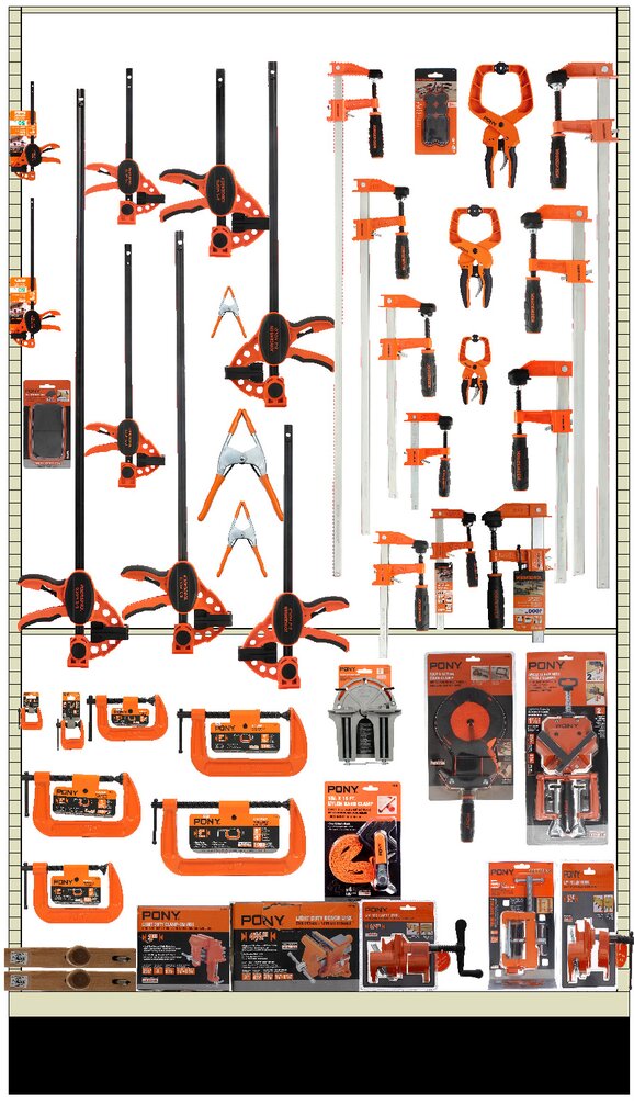 4' Pony Jorgensen Clamps & Vises