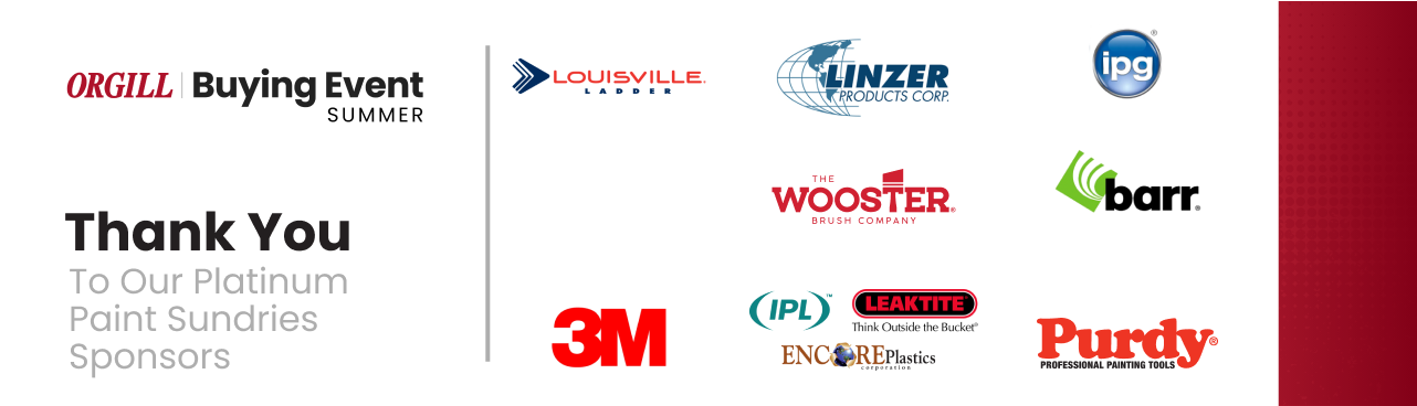 Orgill Summer Buying Event