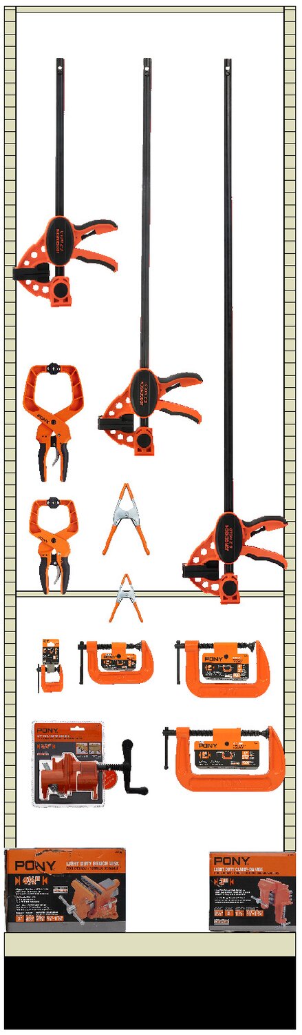 2' Pony Jorgensen Clamps and Vises