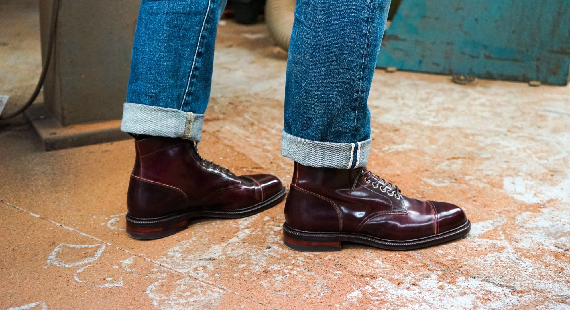 116210 - BURGUNDY HORWEEN SHELL CORDOVAN - E (ULTRAFLEX SYSTEM ...