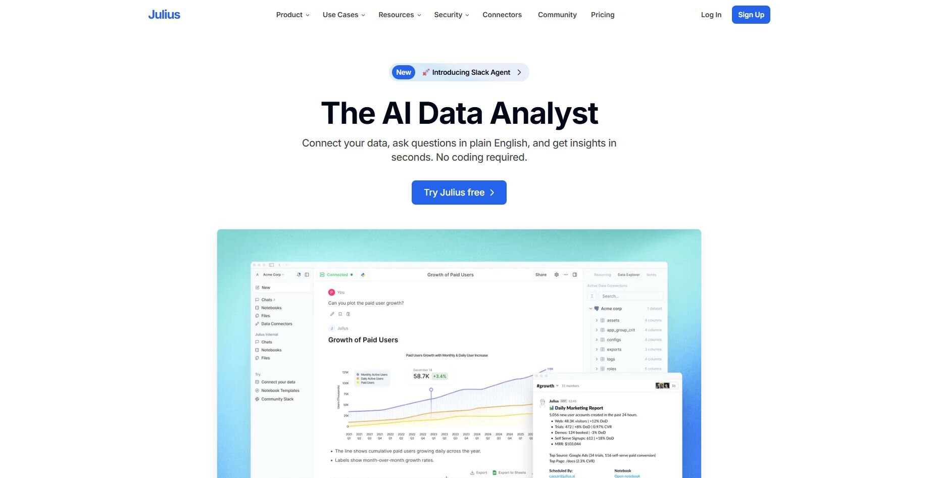 Julius AI | AI for Data Analysis | Top 8 Data Visualization Tools for ...