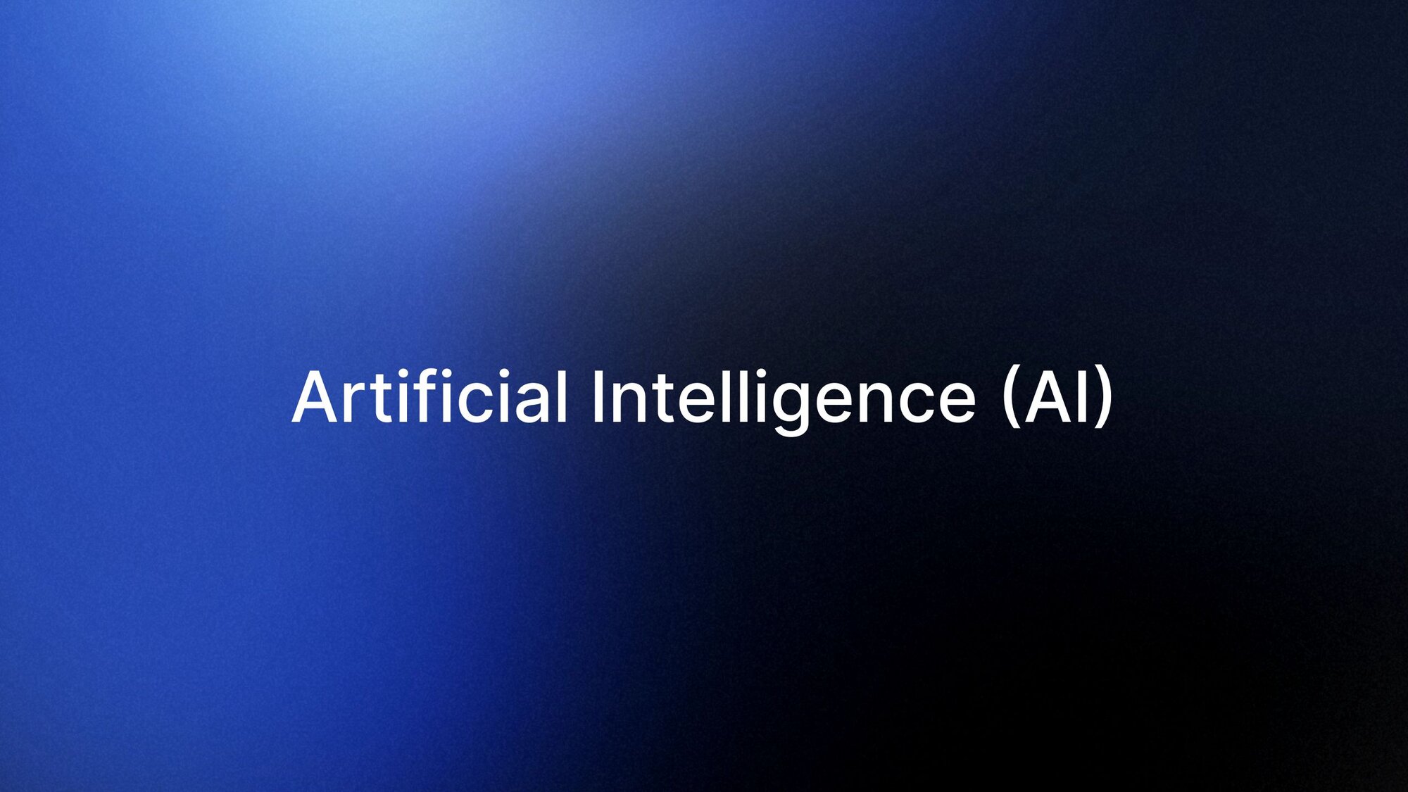 What is Artificial Intelligence? Definition, types, and examples