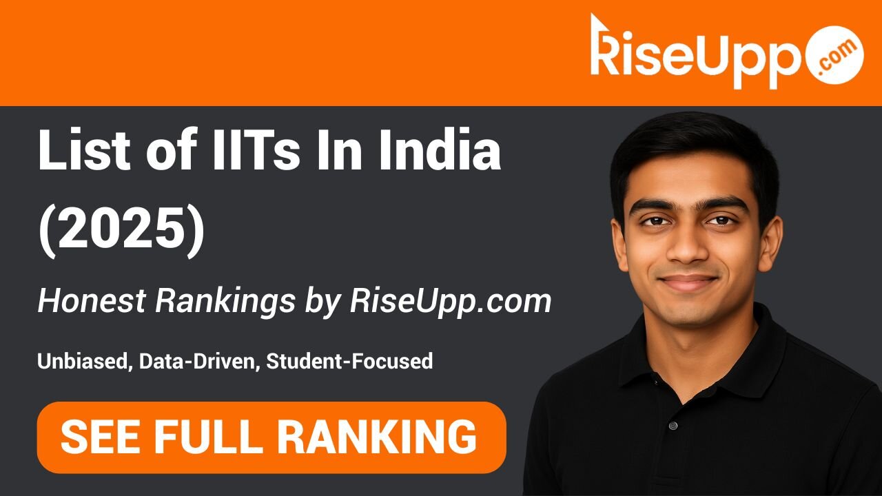 List of IITs in India (2025) – Top 22 IIT Rankings & ROI | RiseUpp