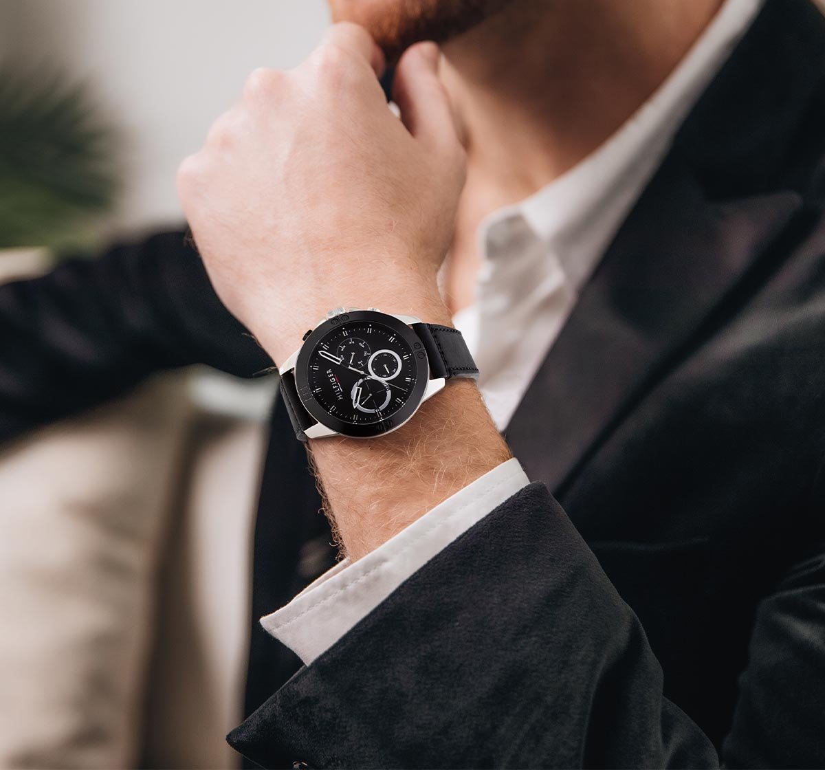 Movado | Movado Connect 2.0 stainless steel smart watch with silver ...