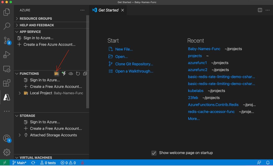 Getting Started with Azure Functions and Redis