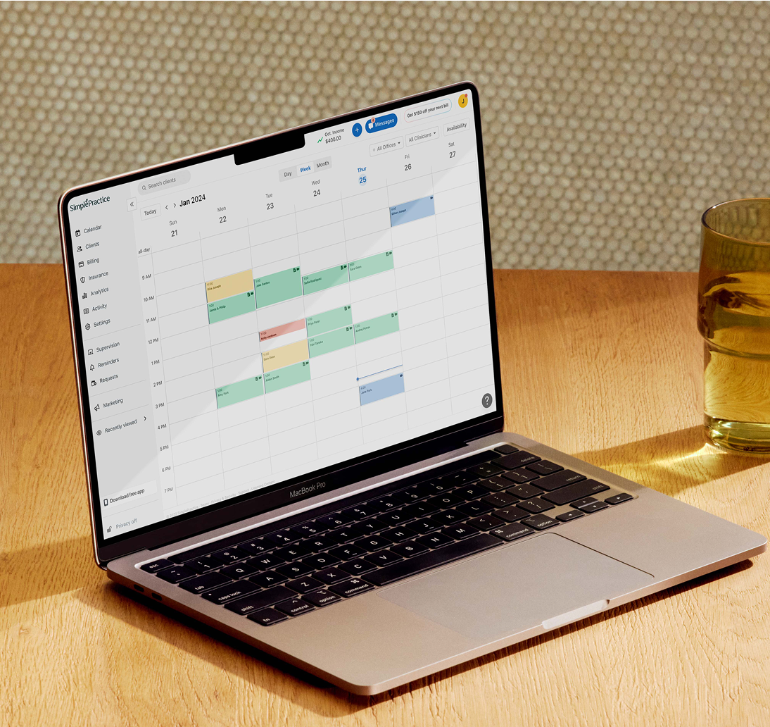 Physical Therapy Practice Management EHR Software | SimplePractice
