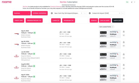 Best Ways to Search for Oneworld Award Availability - Roame