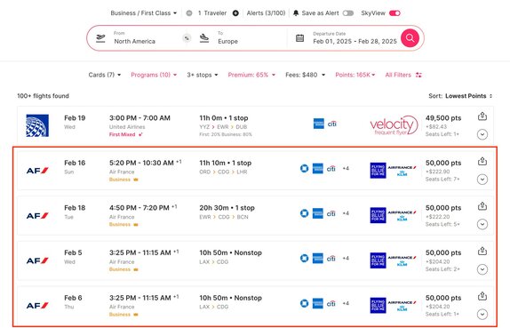Current Point Transfer Bonuses