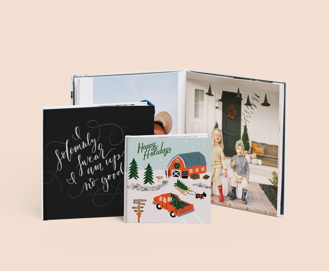 Personalized Holiday Photo Albums - Create Custom Christmas Photo Books