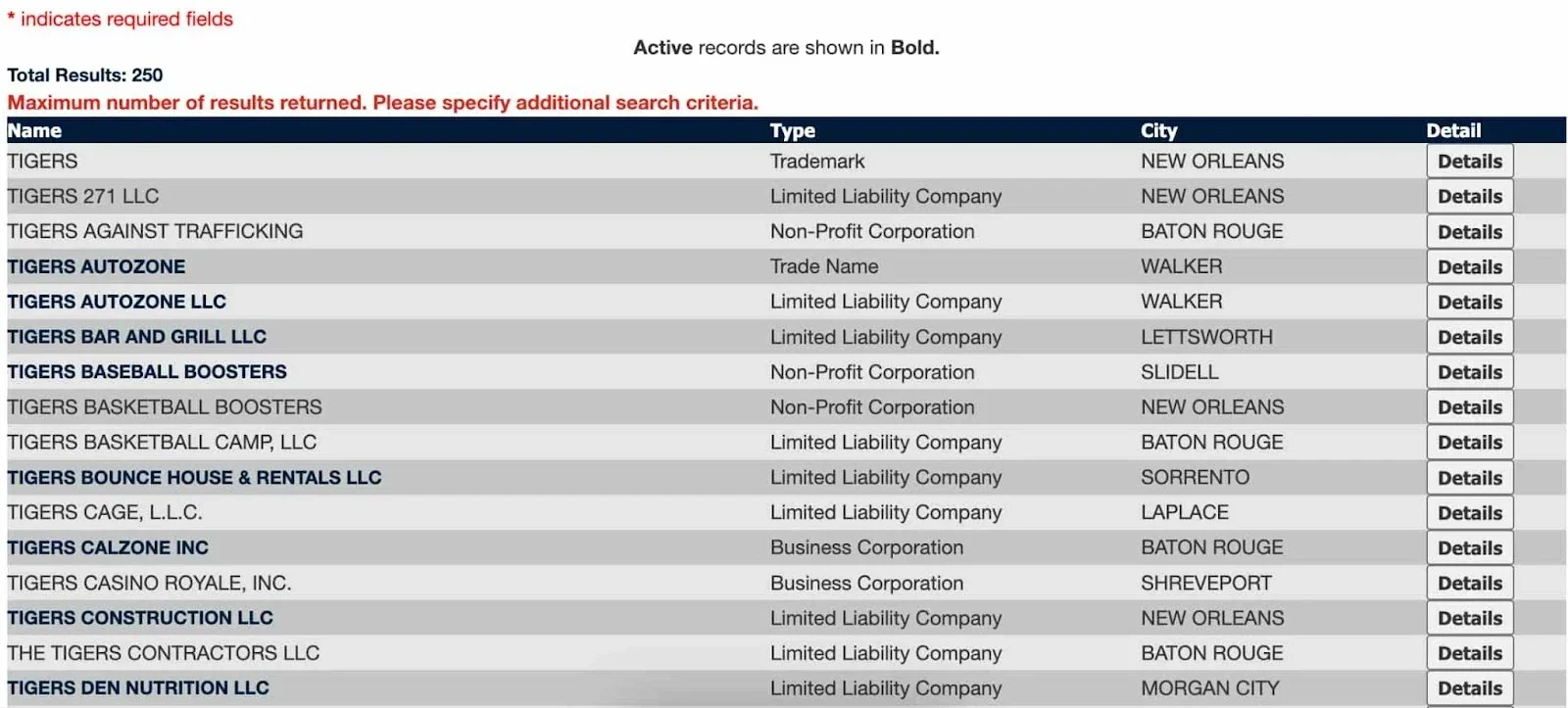 How to Conduct a Louisiana Business Search