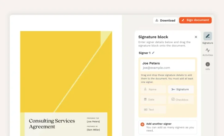 Fast and Secure Electronic Signatures for Businesses | LegalZoom