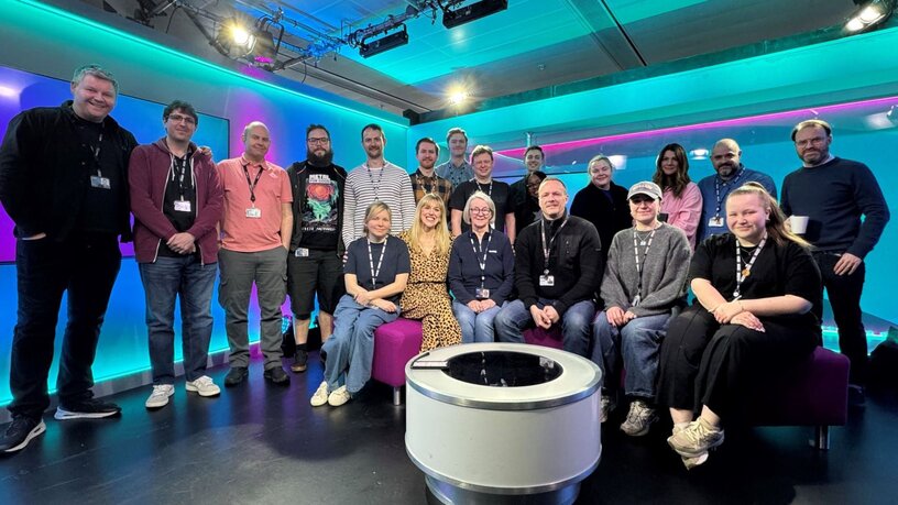 BBC Newsround Studio | ULTRA LEDs