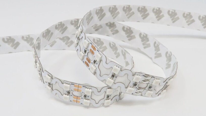 Flexible LED Installations: Bending & Mounting LED Strips | UltraLEDs ...