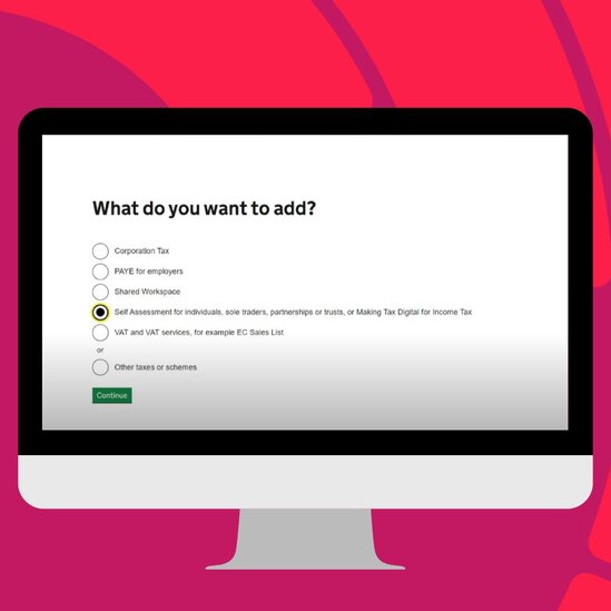 How to Register for Self Assessment with a Government Gateway Login
