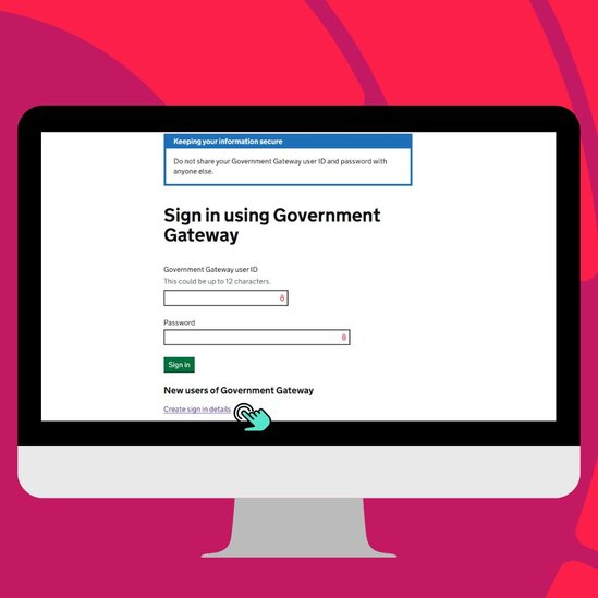 How to Register for Self Assessment with a Government Gateway Login