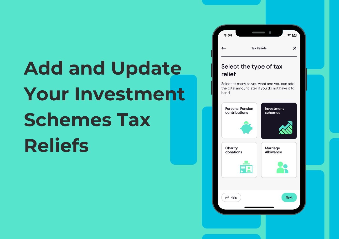 Claim Your Investment Scheme with the Pie Tax App