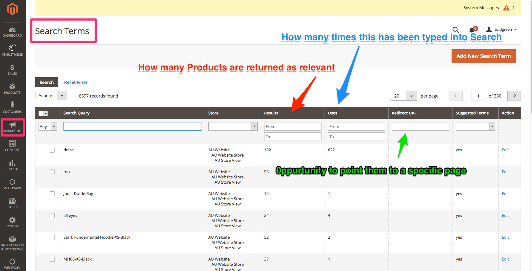 How To Optimise The Magento Search Results Bar & Save Big - Conversion Optimisation