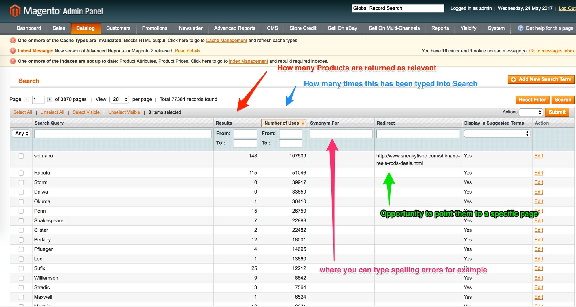 How To Optimise The Magento Search Results Bar & Save Big - Conversion Optimisation