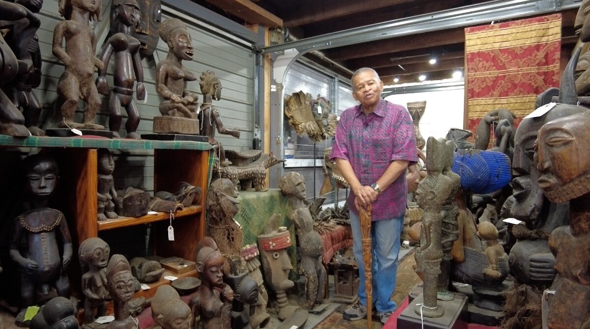 An expert on the past, African art collector Paul Hamilton now looks to ...