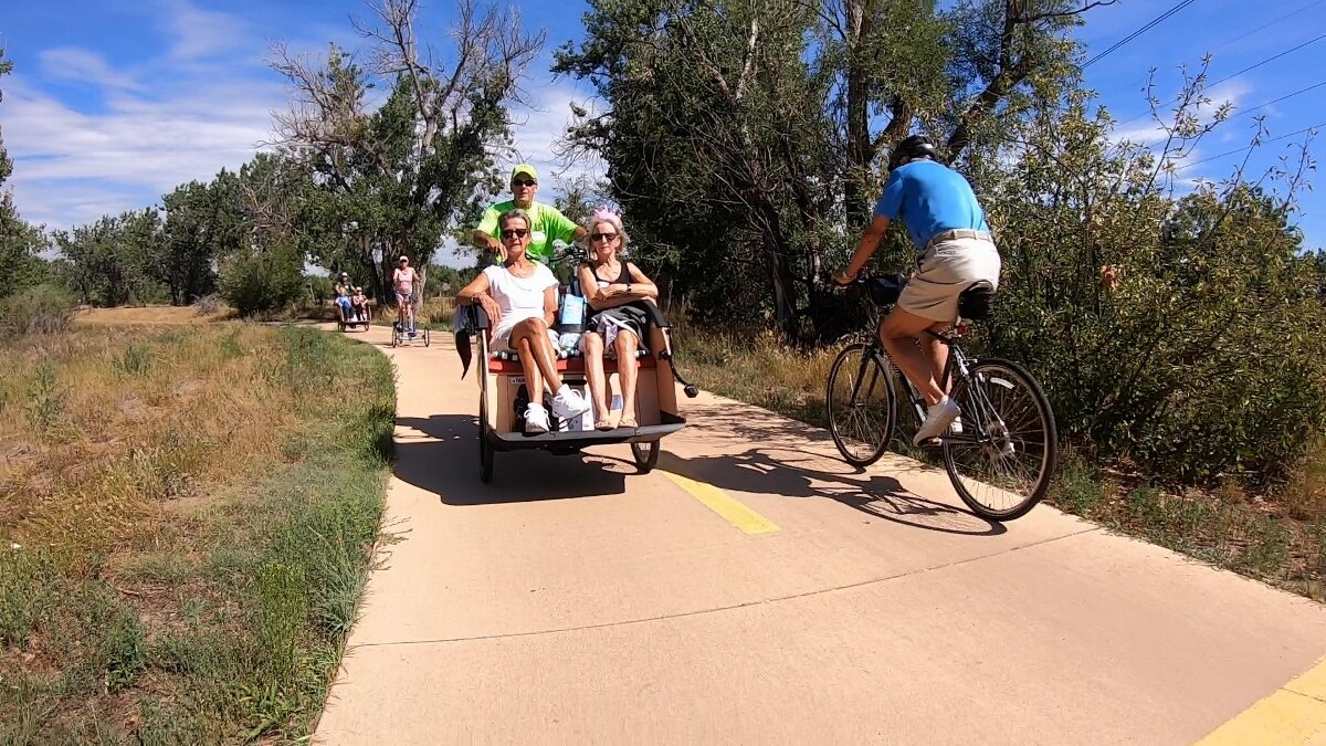 Pedaling along the Platte is 'magical' for these Colorado senior ...