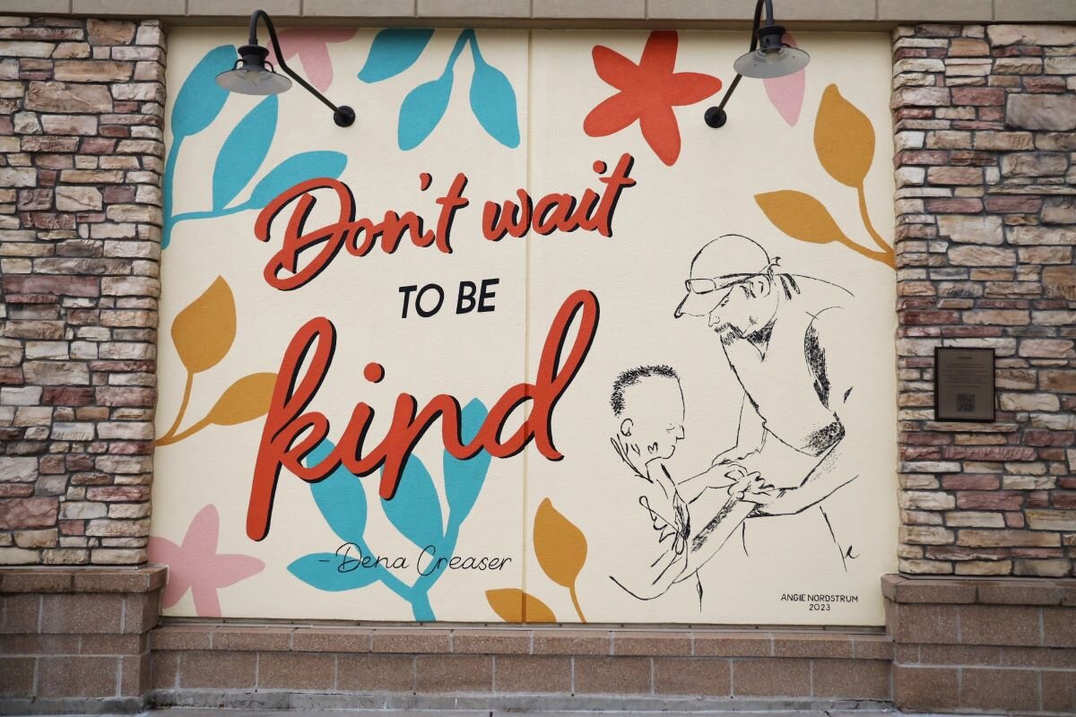 A Longmont mural encourages small acts of kindness | Rocky Mountain PBS