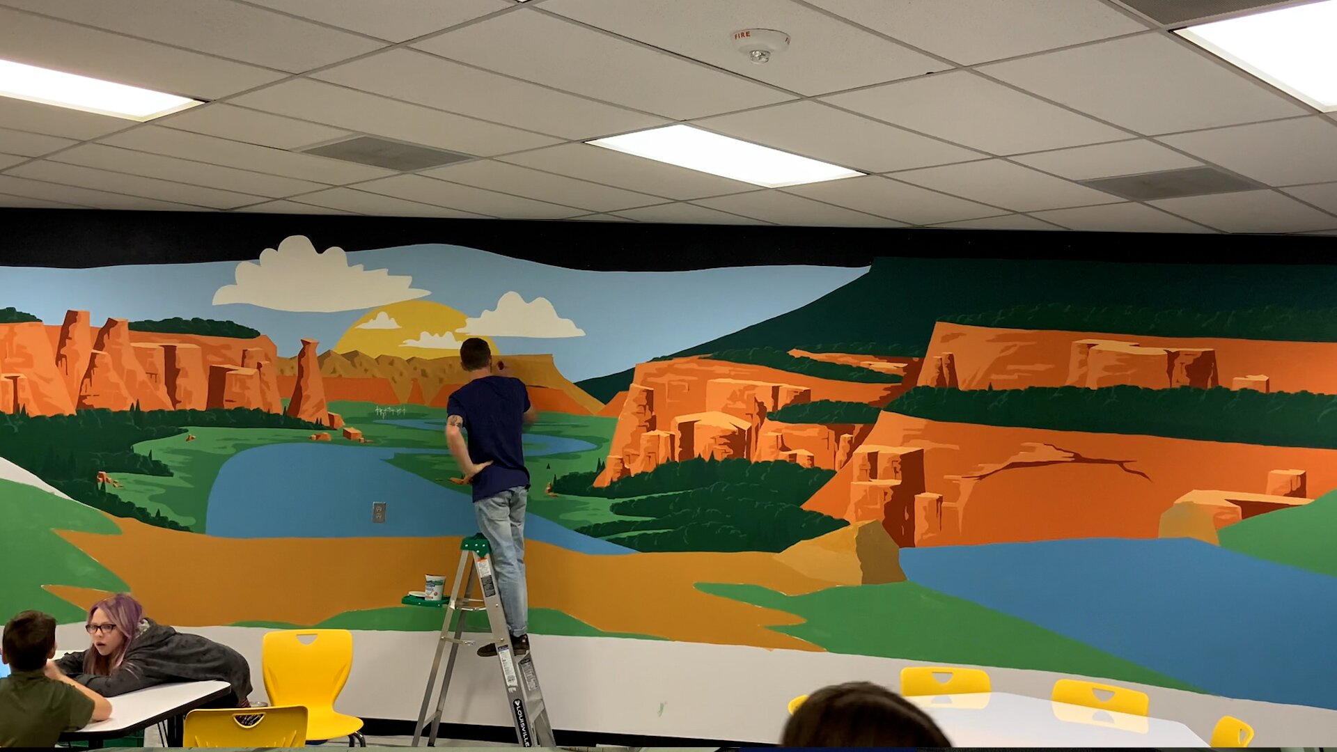Tactile mural teaches children the art of mindfulness | Rocky Mountain PBS