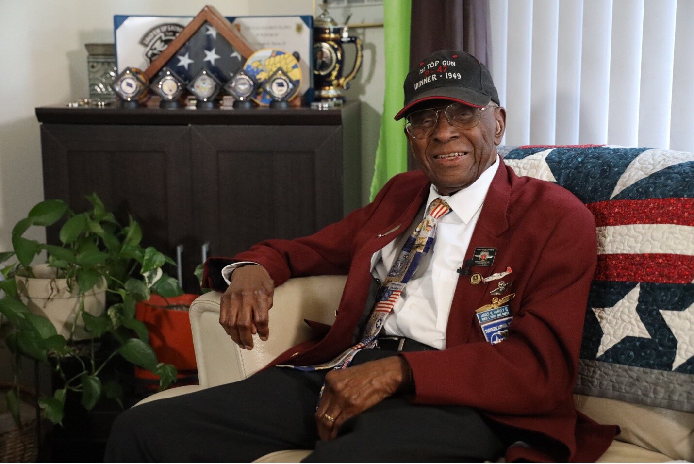 Tuskegee Airman James Harvey celebrates his 100th birthday | Rocky ...