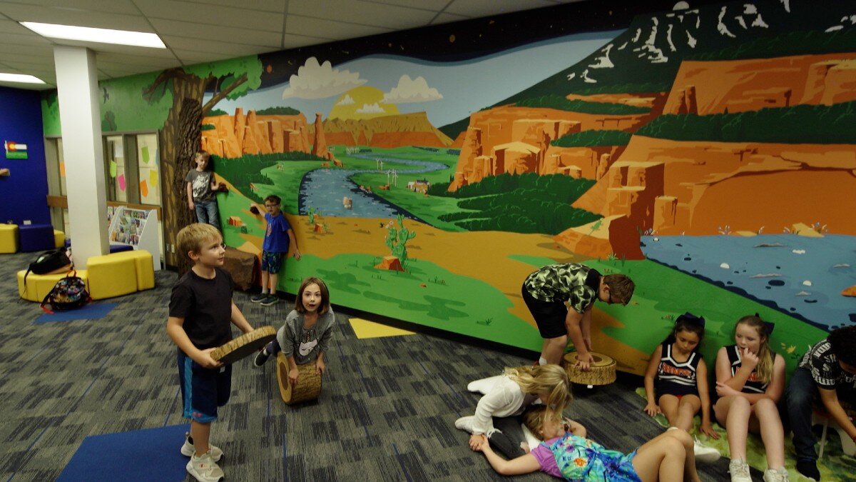 Tactile mural teaches children the art of mindfulness | Rocky Mountain PBS