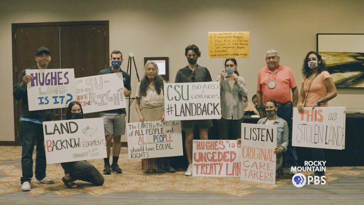 'Hughes Land Is It': Land Back movement knocks at CSU's door | Rocky ...
