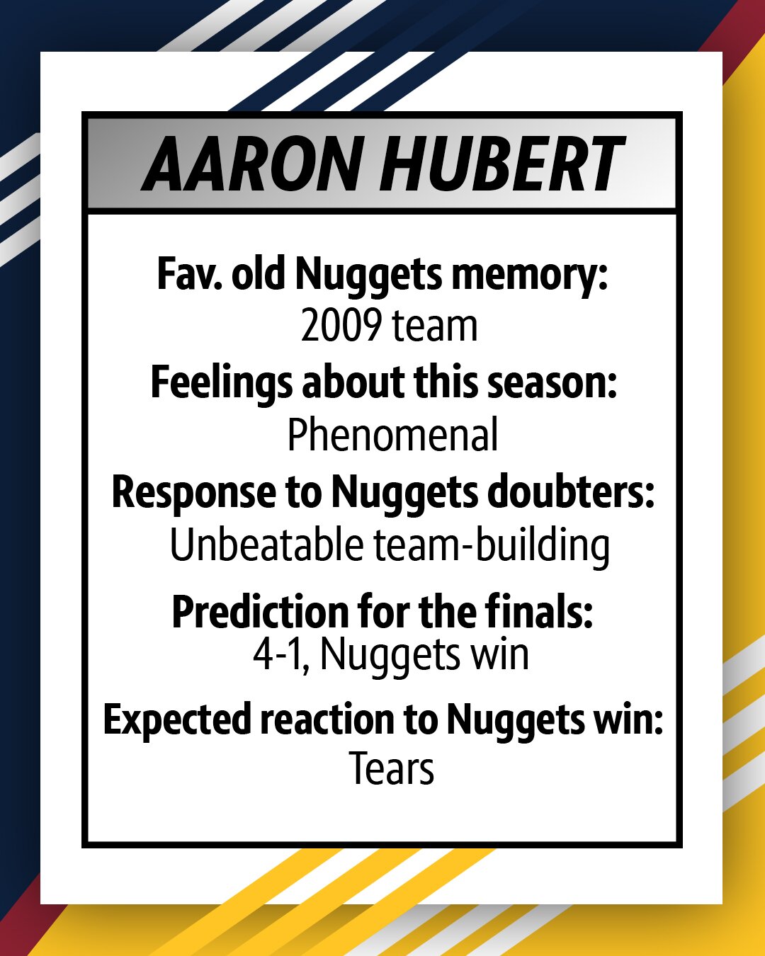 ‘You're missing out if you’re not watching’: Nuggets super fans want ...