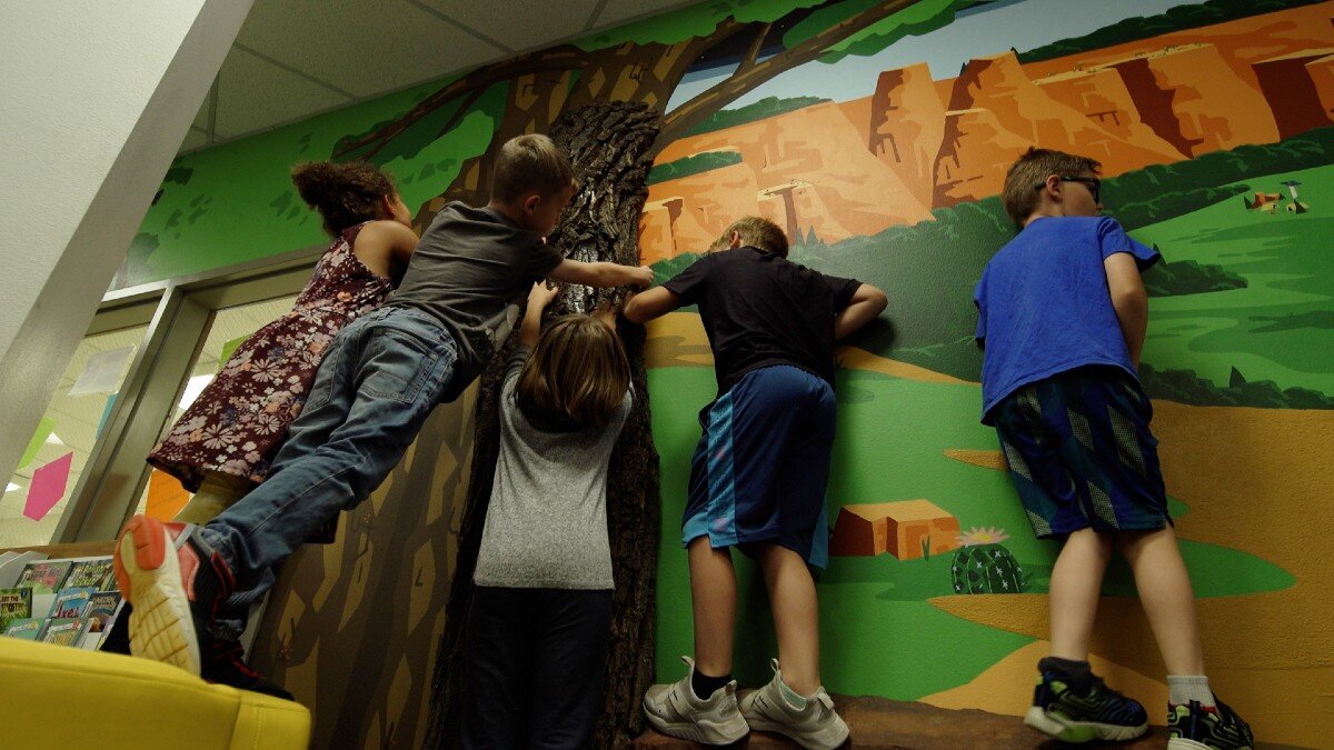 Tactile mural teaches children the art of mindfulness | Rocky Mountain PBS