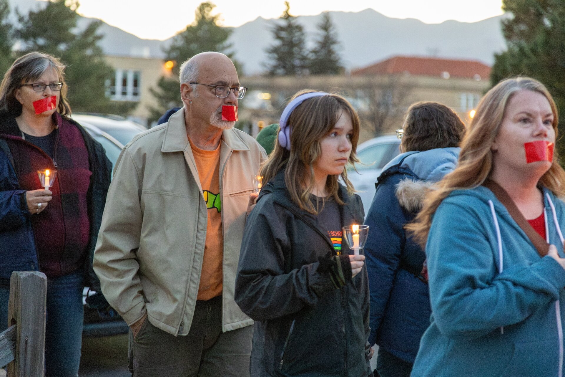 Protesters accuse Colorado Springs school board of book-banning ...