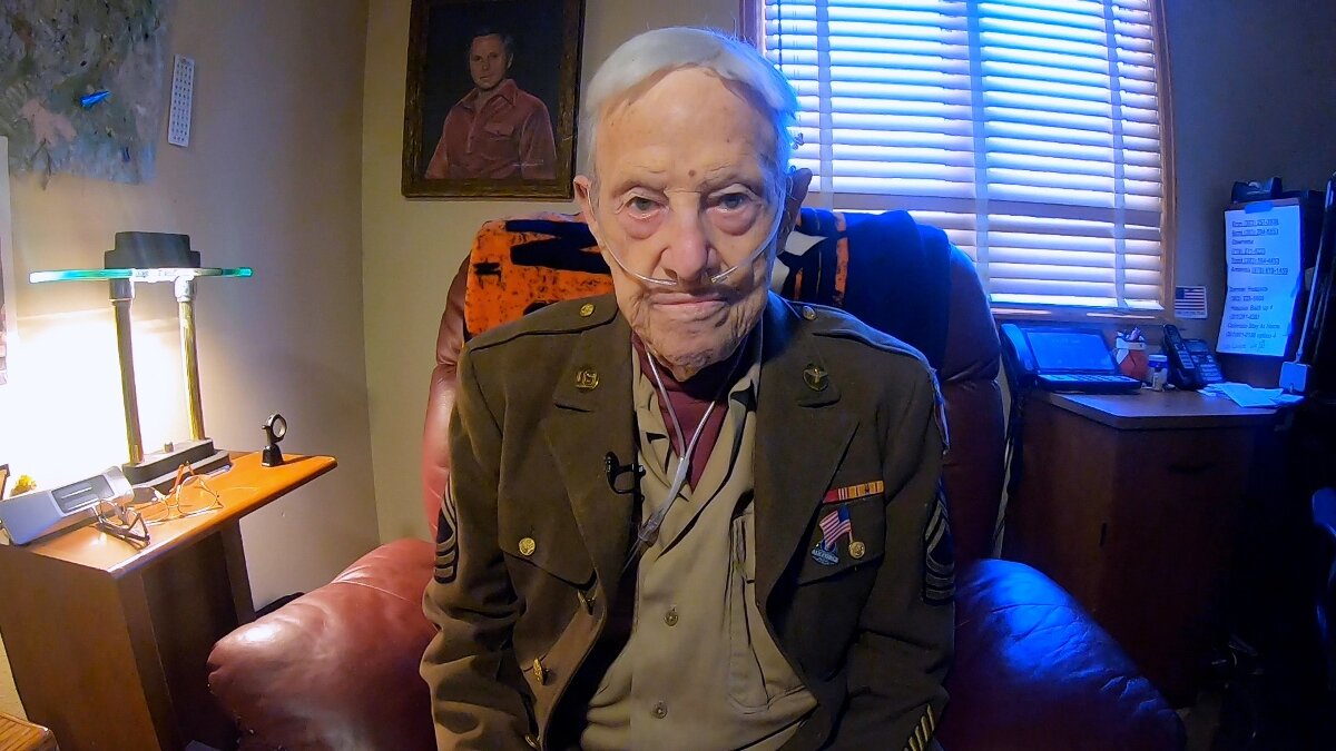 102-year-old WWII vet in Colorado shares stories of service, family ...