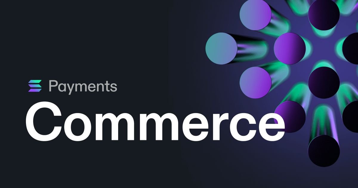 Commerce Tooling | Solana Commerce Tooling | Solana