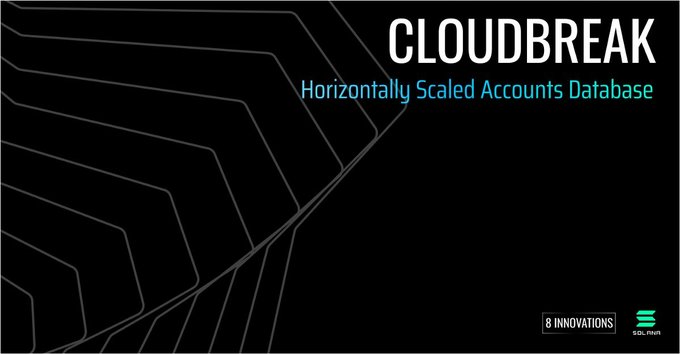 Cloudbreak — Solana’s Horizontally Scaled State Architecture | Solana