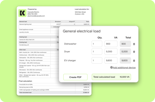 Free Tool for Easier Residential Electrical Load Calculation