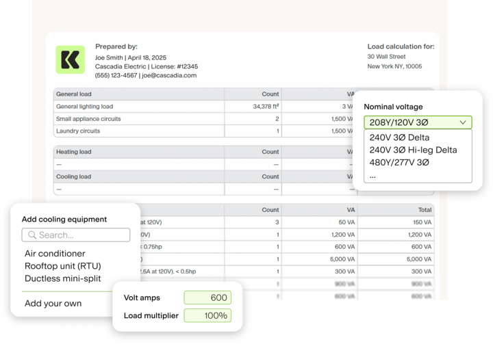 Fast and Easy Commercial Load Calculations | Kopperfield