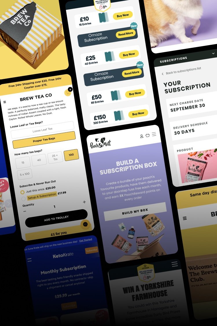 Shopify Plus Subscription-based Ecommerce Agency London