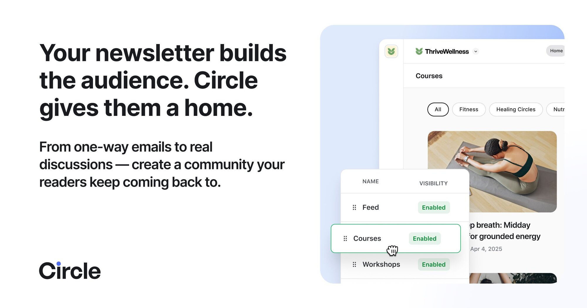 The Community Platform for Newsletter Creators | Circle